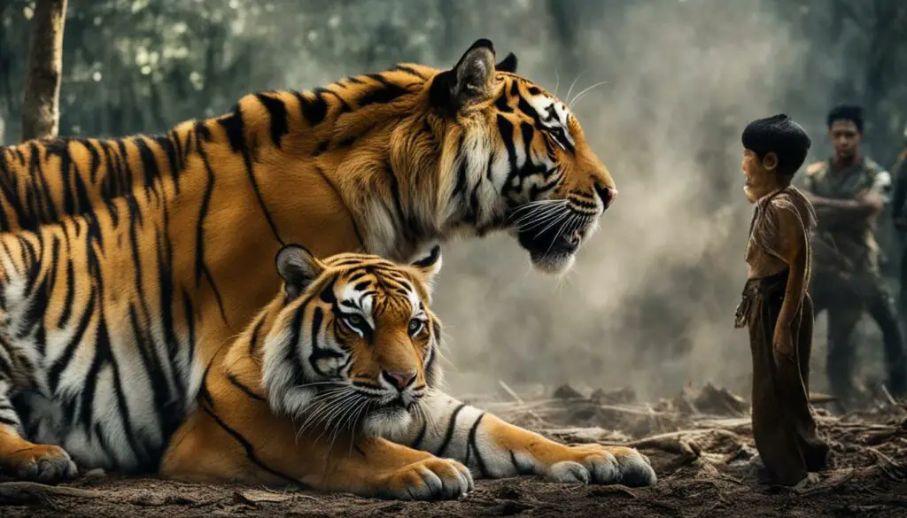 How do human-tiger conflicts impact tiger populations?