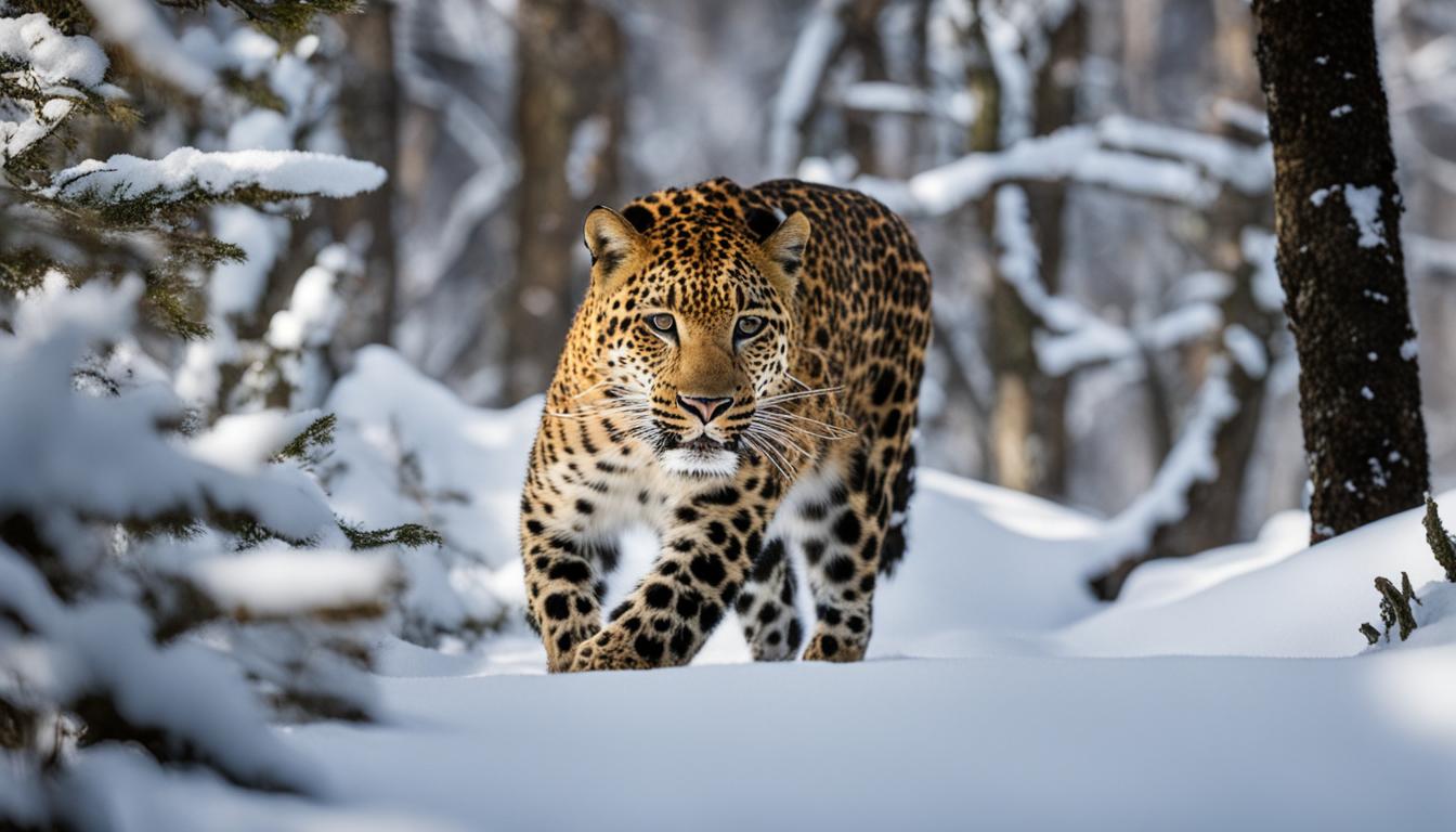 What are the key conservation efforts to protect leopards?