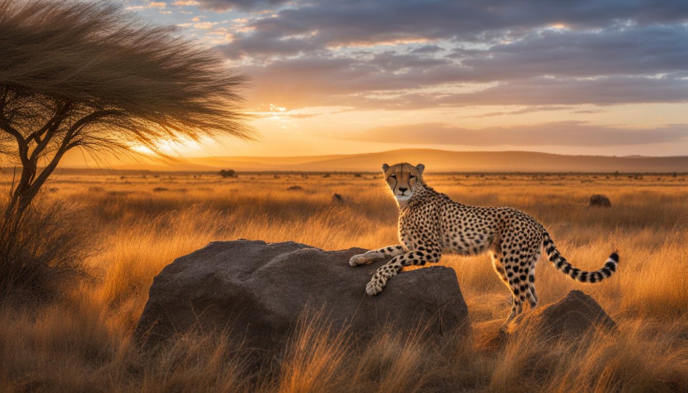 Where can cheetahs be found in the wild?