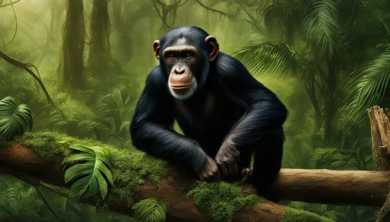 How have humans impacted chimpanzee populations historically?