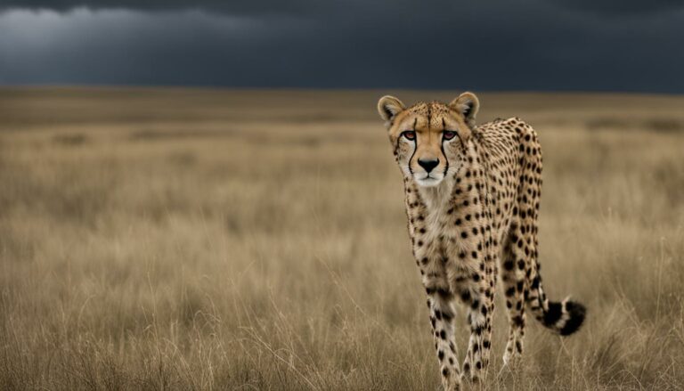 How many cheetahs are left in the wild?