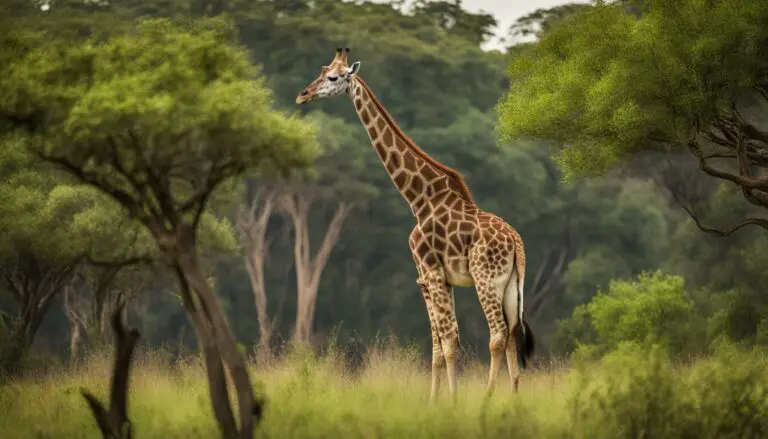 What sounds and communication methods do giraffes use?