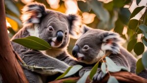 How do koalas reproduce, and what is their reproduction cycle?