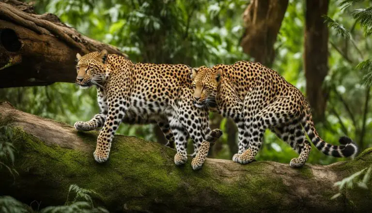 How do leopards mate, and what is their reproduction cycle?