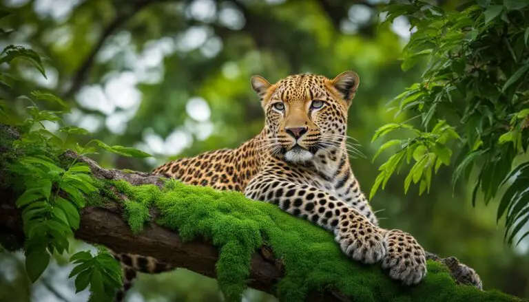 Can leopards climb trees, and if so, why do they do it?