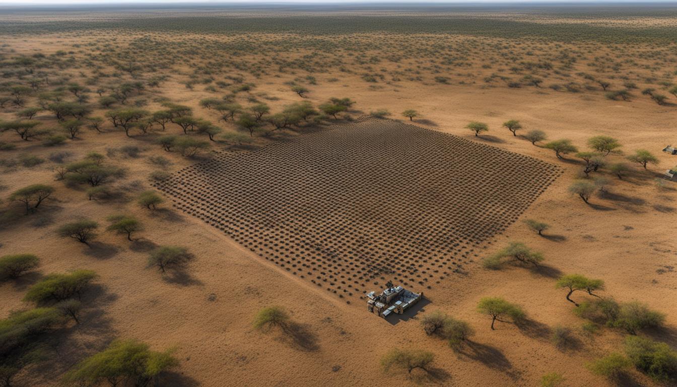 How do researchers track and study wild cheetah populations?