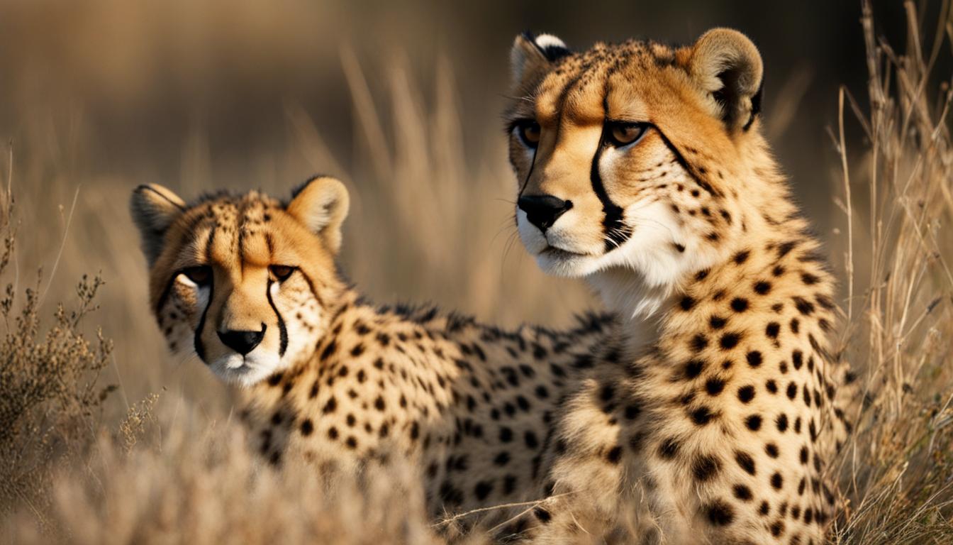 What sounds and communication methods do cheetahs use?
