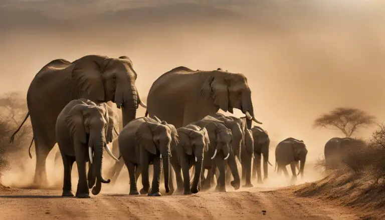 Do elephants migrate, and what drives their seasonal movements?