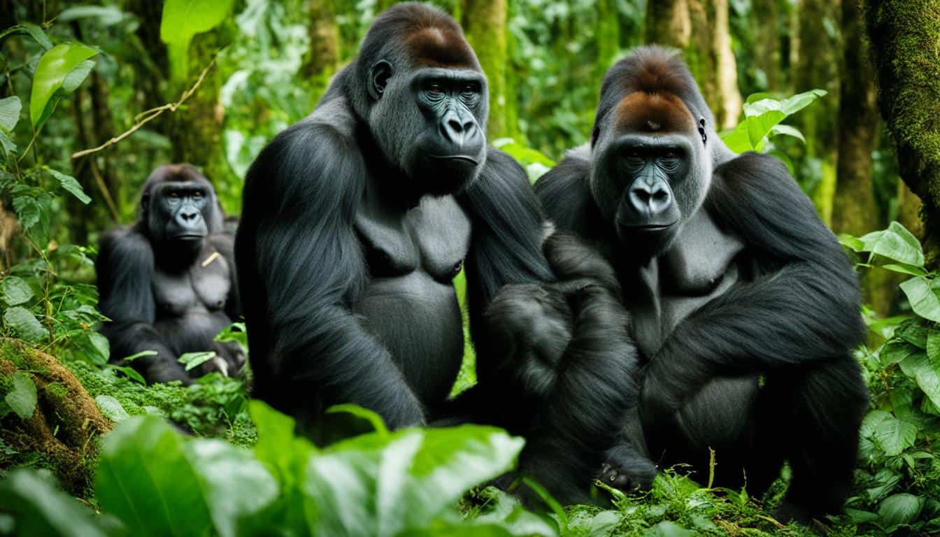 How do gorillas contribute to forest ecosystems?