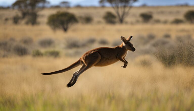 How do kangaroos hop, and what are the advantages of this mode of ...