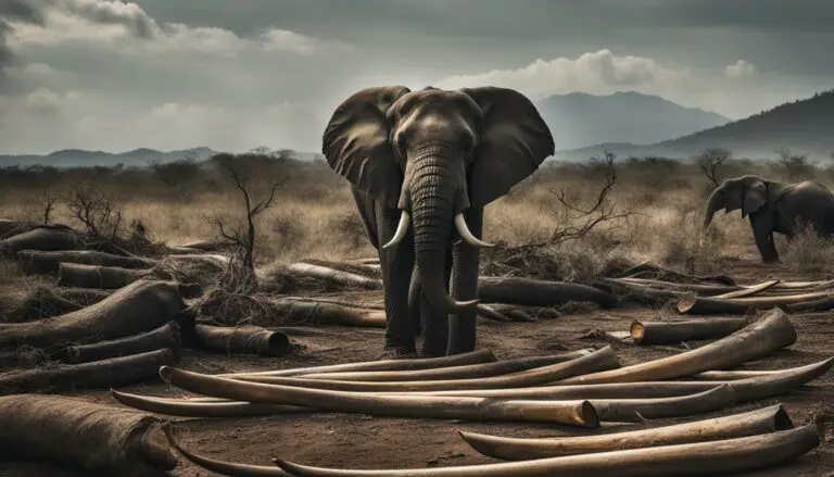 Why do some elephants have tusks, and what is their function?
