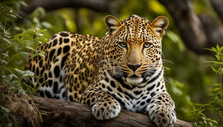 Why do leopards have spots, and what is their purpose?