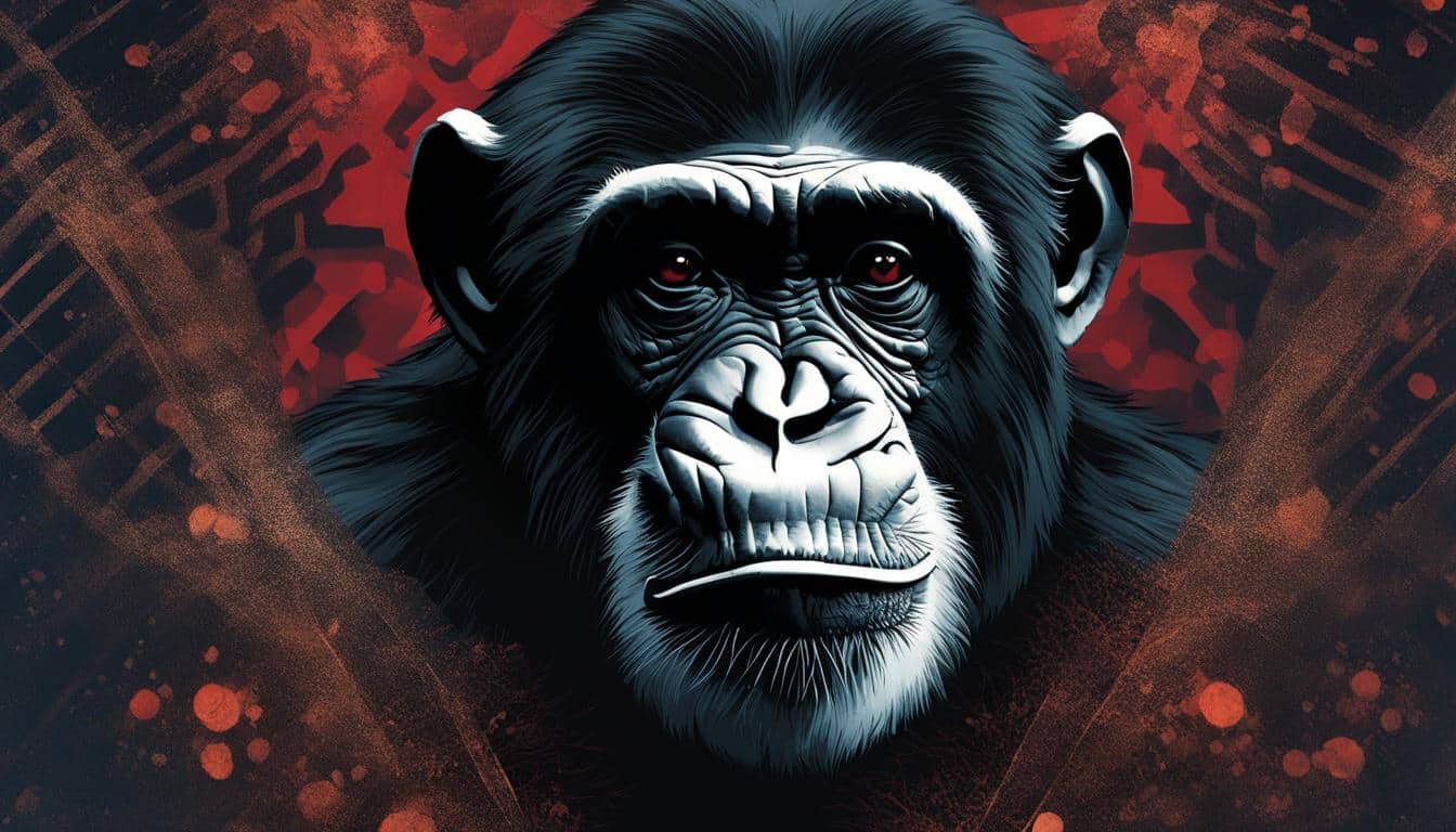 What is the current conservation status of chimpanzee populations?