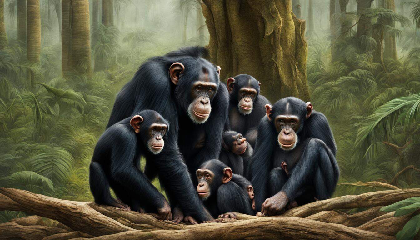 How do human-chimpanzee conflicts impact chimpanzee populations?