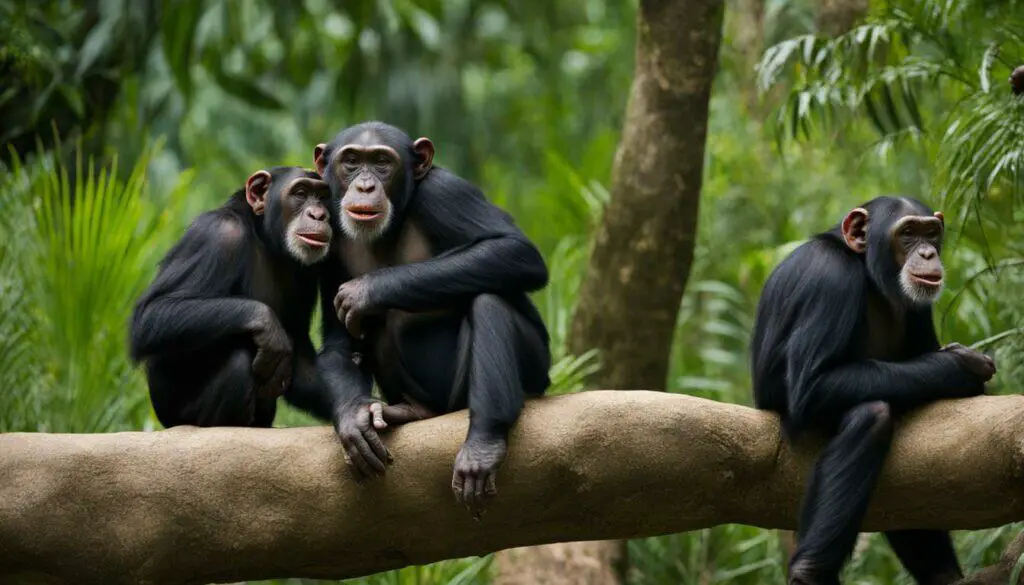 What do chimpanzee calls and vocalizations mean in the wild?