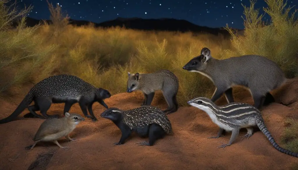 What are the most common nocturnal animals in the USA?