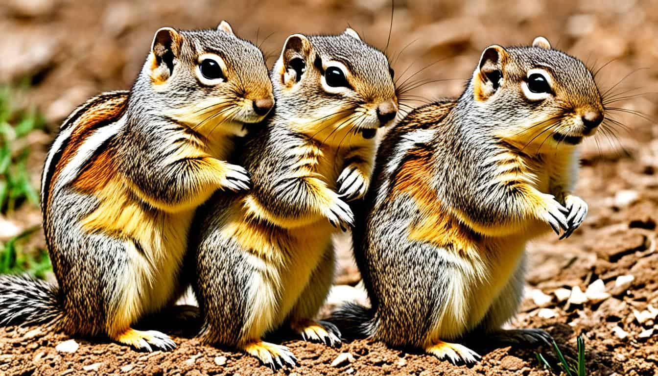 How do you distinguish between different types of squirrels in the USA?