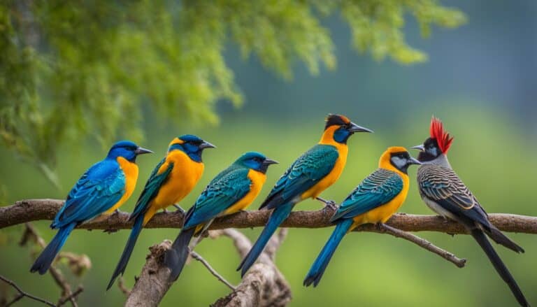 How many species of birds are native to the USA?