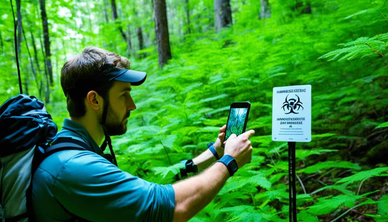 How do you report a wildlife sighting in the USA?