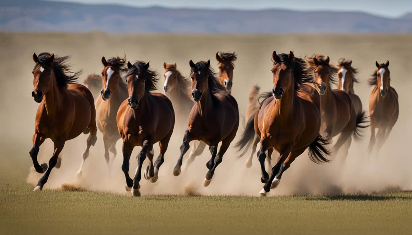 Are there wild mustangs in the USA?