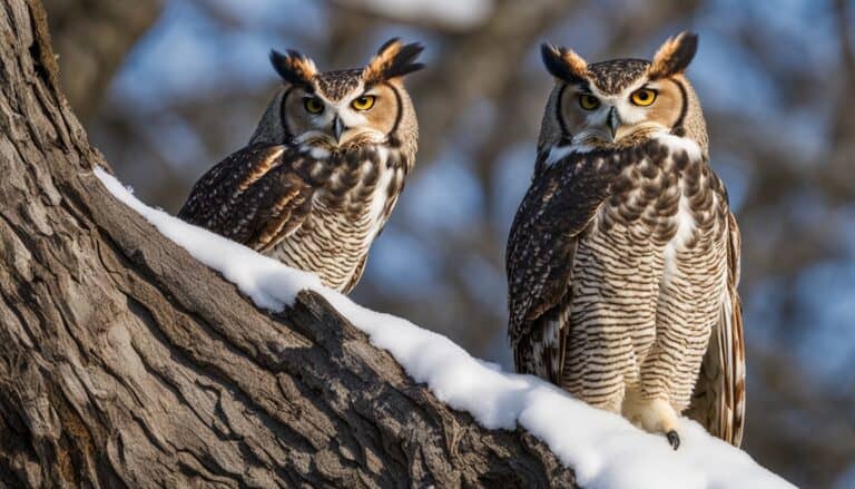 How do you distinguish between different types of owls in the USA?