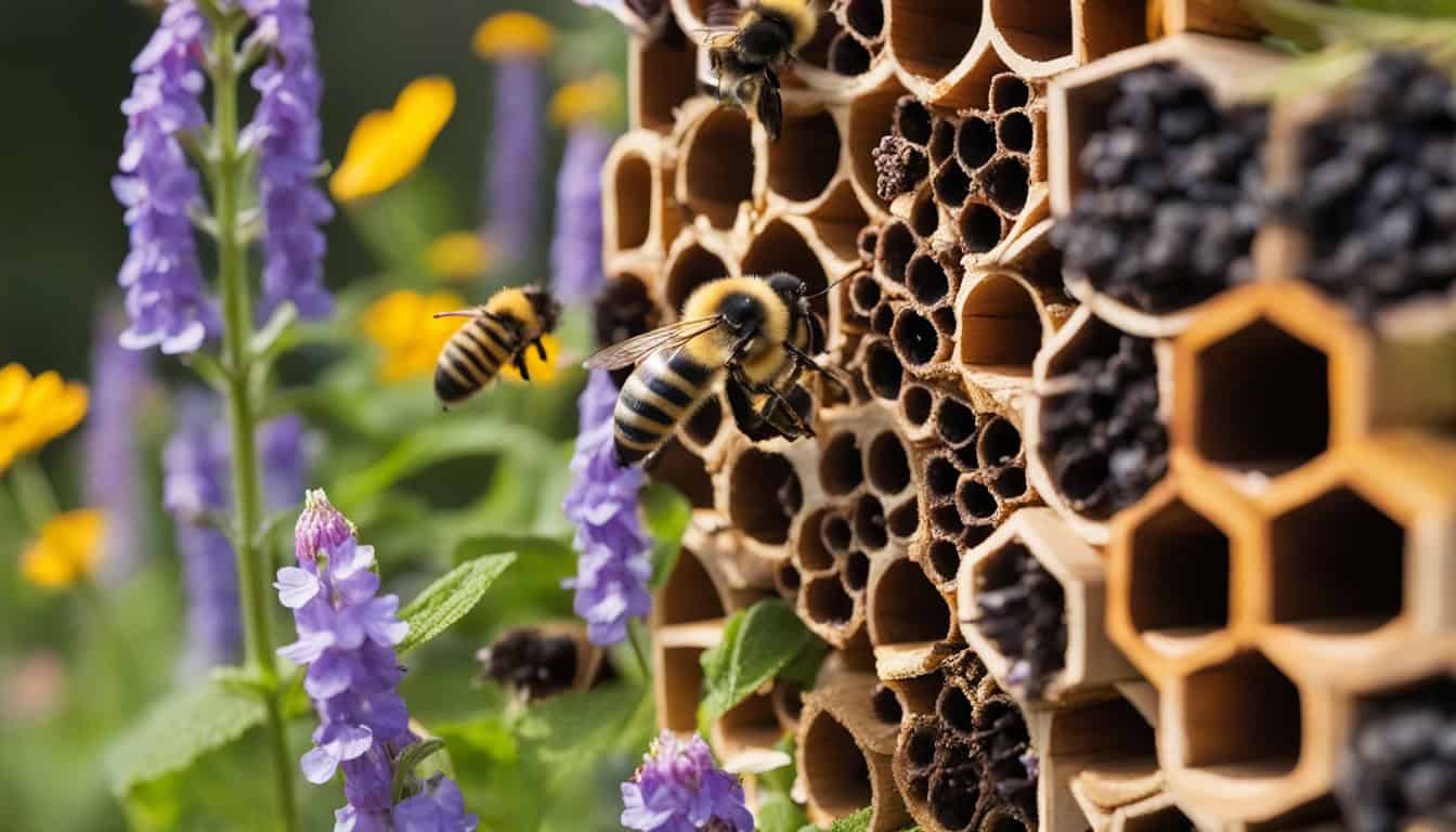 How do you attract native bees to your garden?