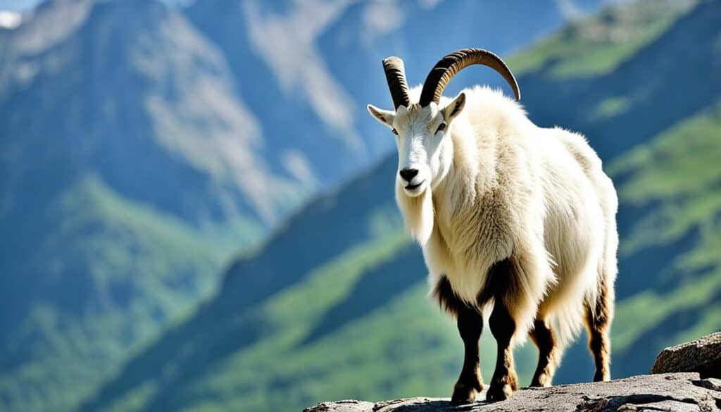 Are there any native wild goats in the USA?