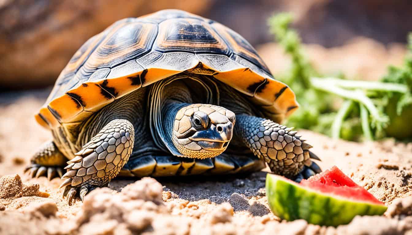 What is the diet of a desert tortoise?