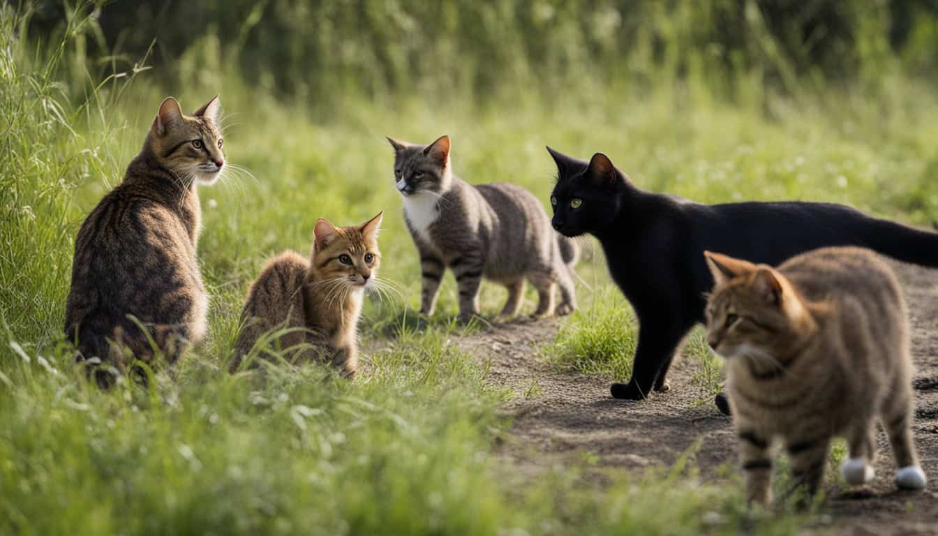 Are there any wild feral cats in the USA?