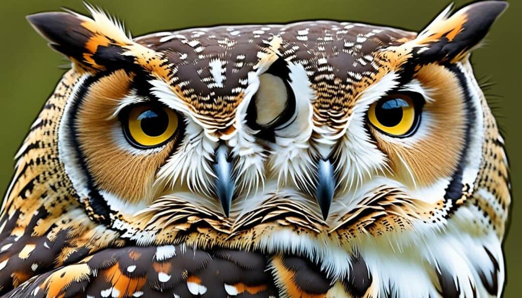 How do you distinguish between different types of owls in the USA?