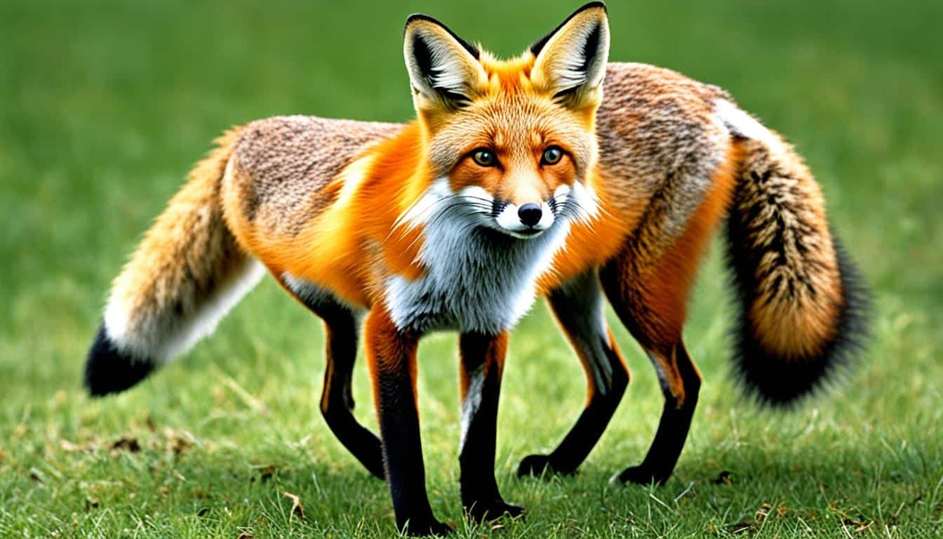 What are the differences between a coyote and a fox?