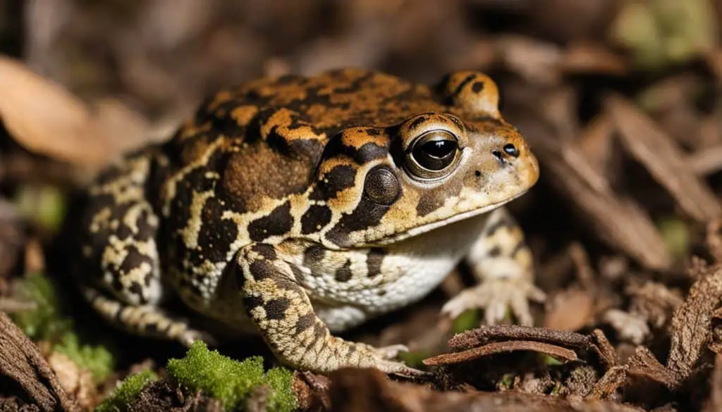 How do you identify different species of toads in the USA?