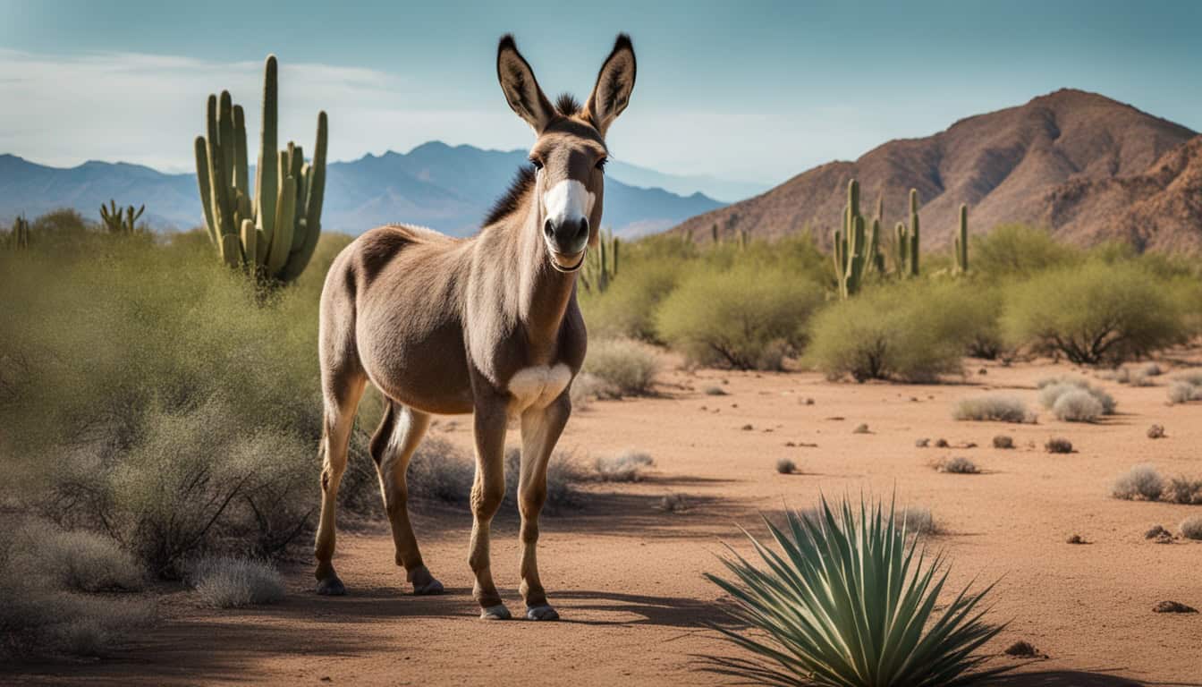 Where can you find wild burros in the USA?
