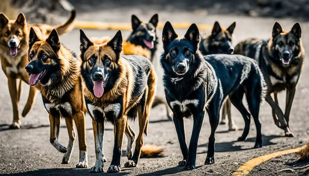 Are there any native wild dogs in the USA?