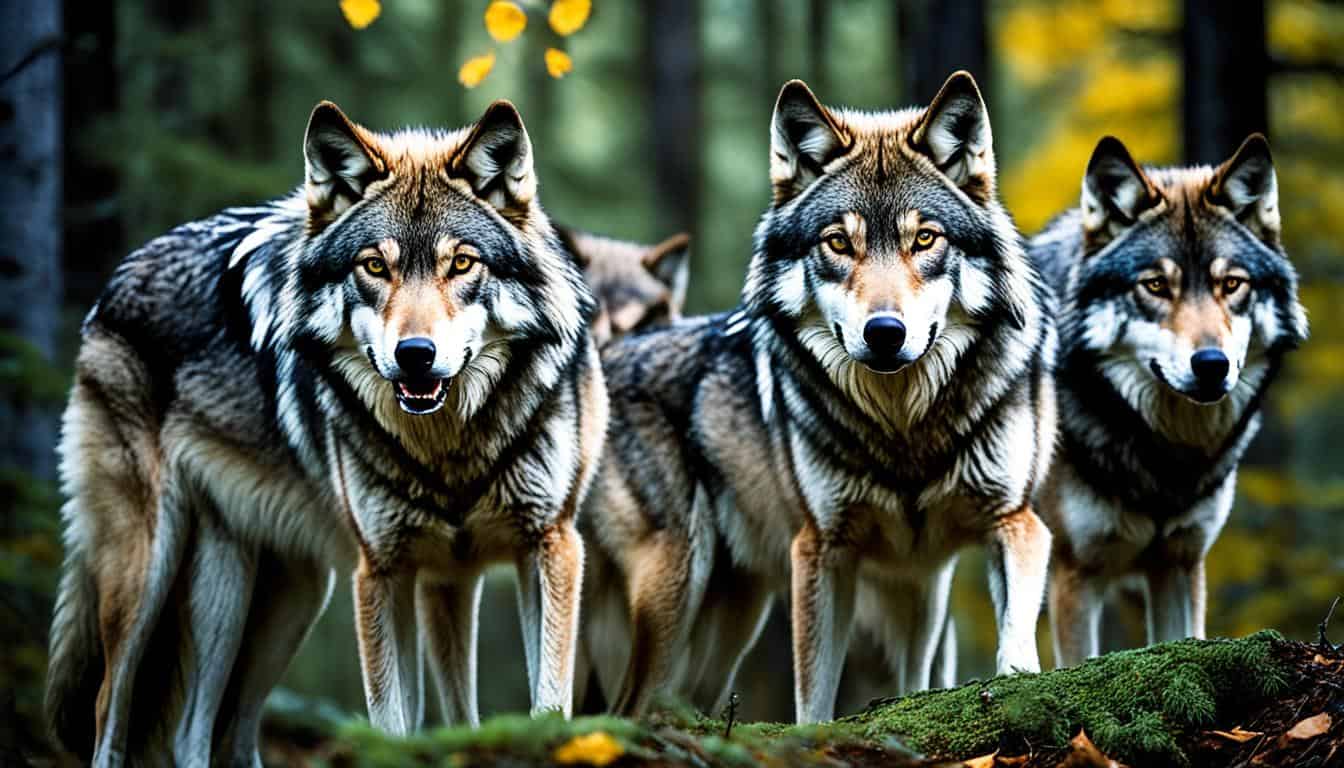 Are there wild wolves in the USA?