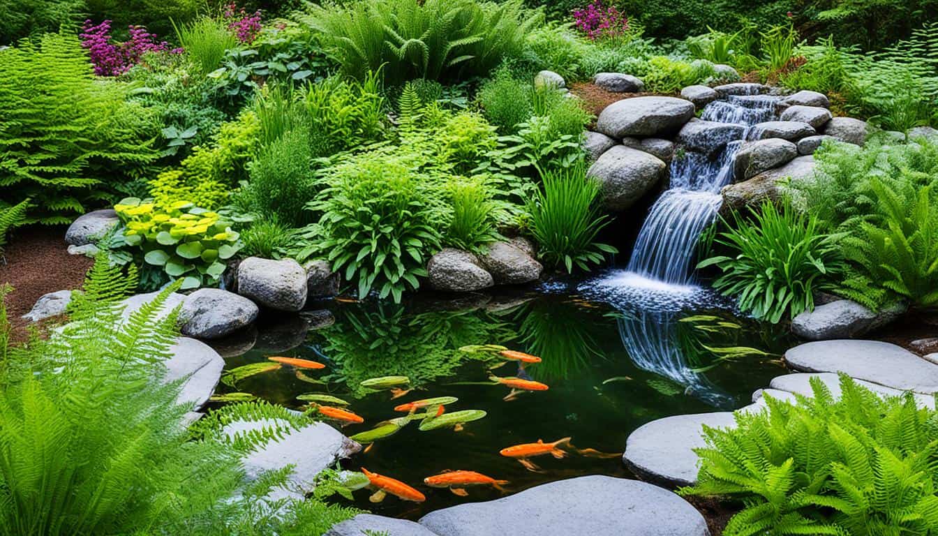 How do you attract native frogs to your pond?