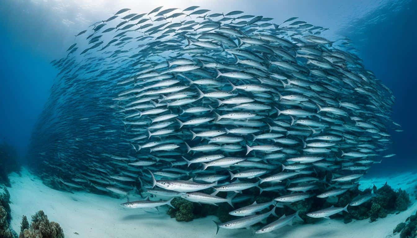 How do barracudas hunt?