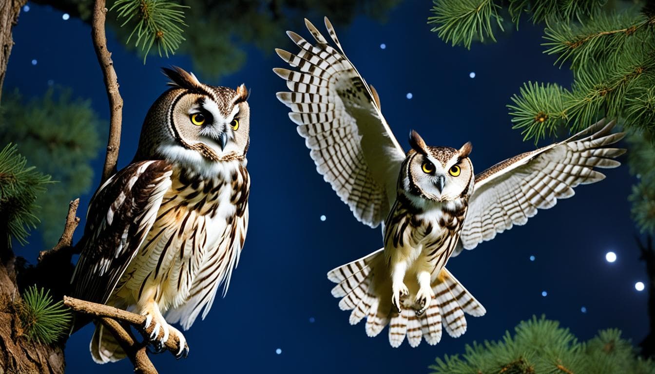 How do you identify different species of owls in the USA?