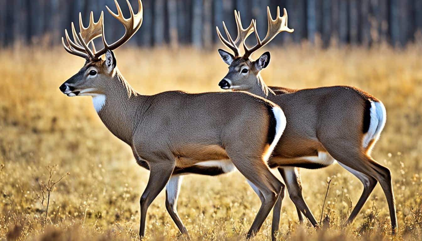 How do you distinguish between a deer and an antelope?