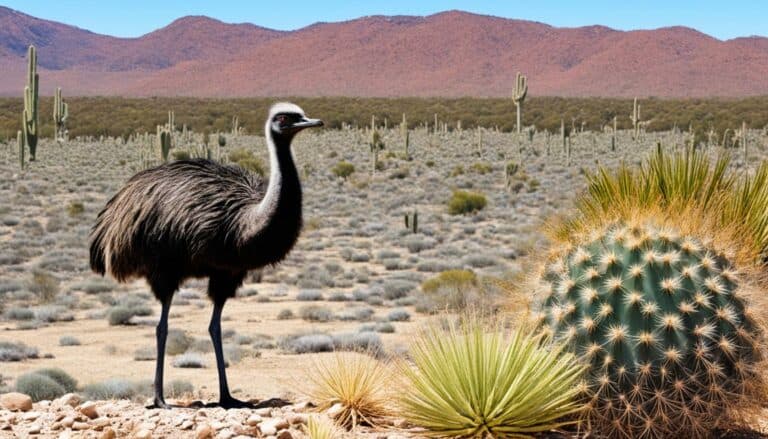 Are there any native emus in the USA?