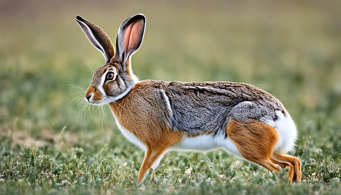 How do you distinguish between a jackrabbit and a hare?