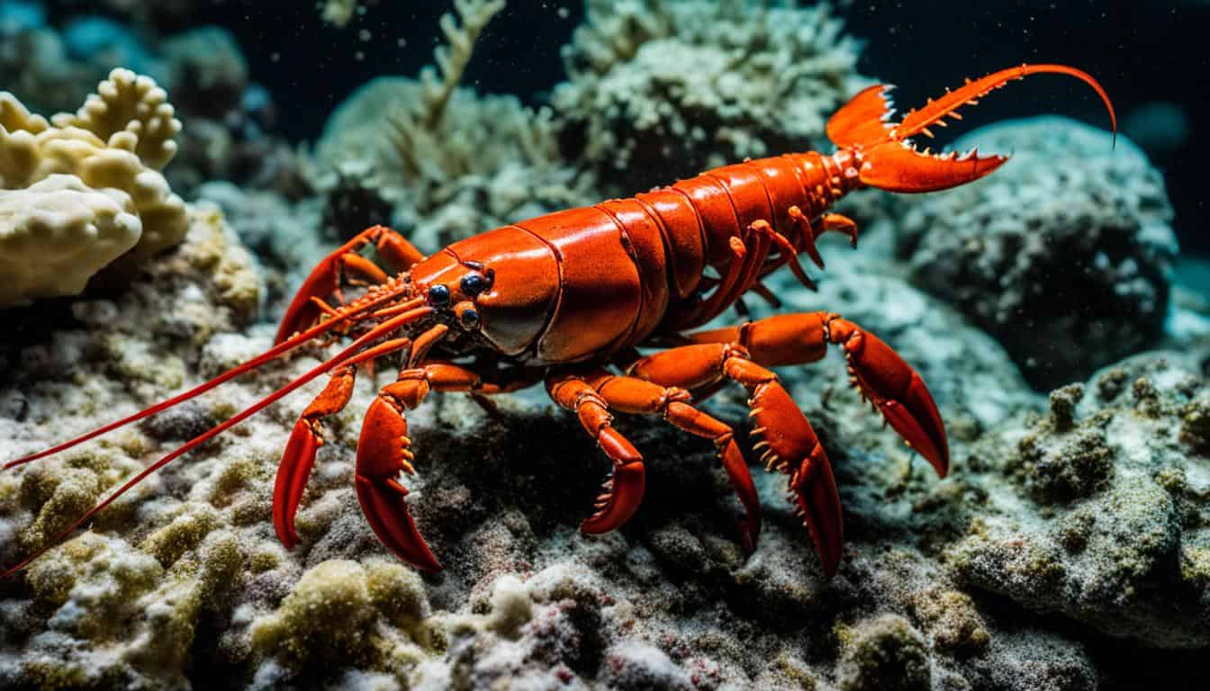How do lobsters defend themselves?
