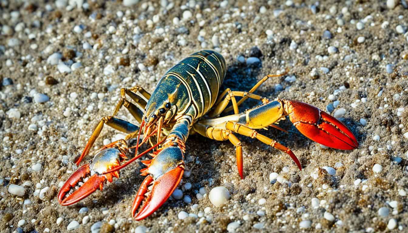 How do lobsters grow and molt?