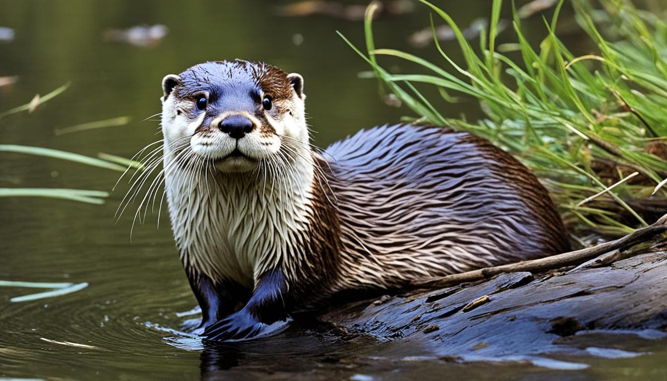 What is the range of the American otter?