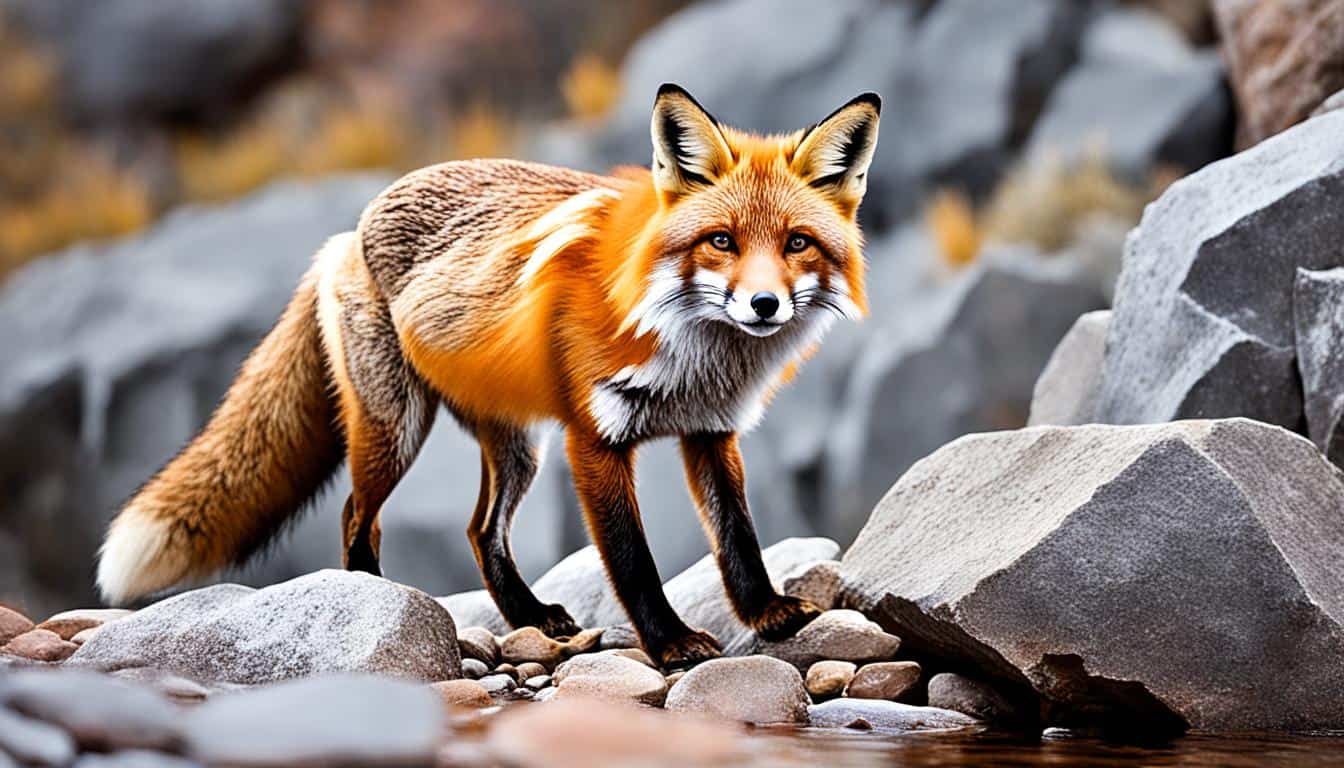 What types of habitats do red foxes prefer?