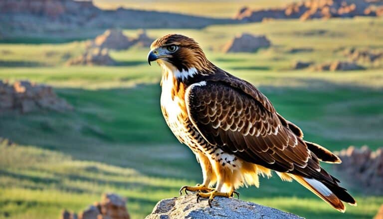 What is the lifespan of a red-tailed hawk in the wild?