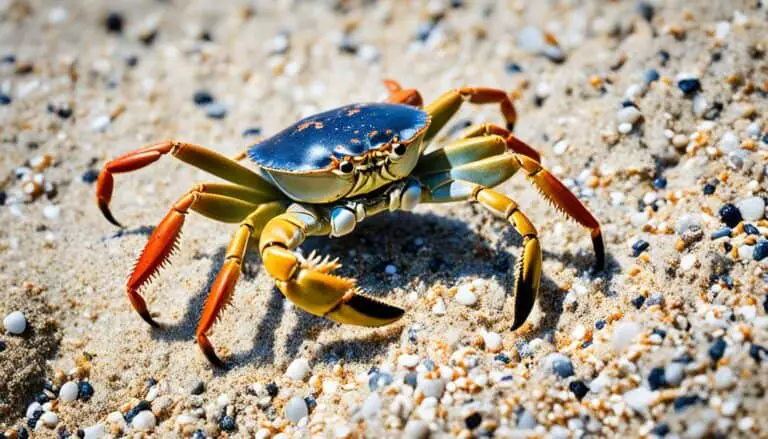 How do crabs adapt to their environment?