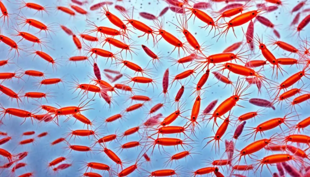 How do krill reproduce?
