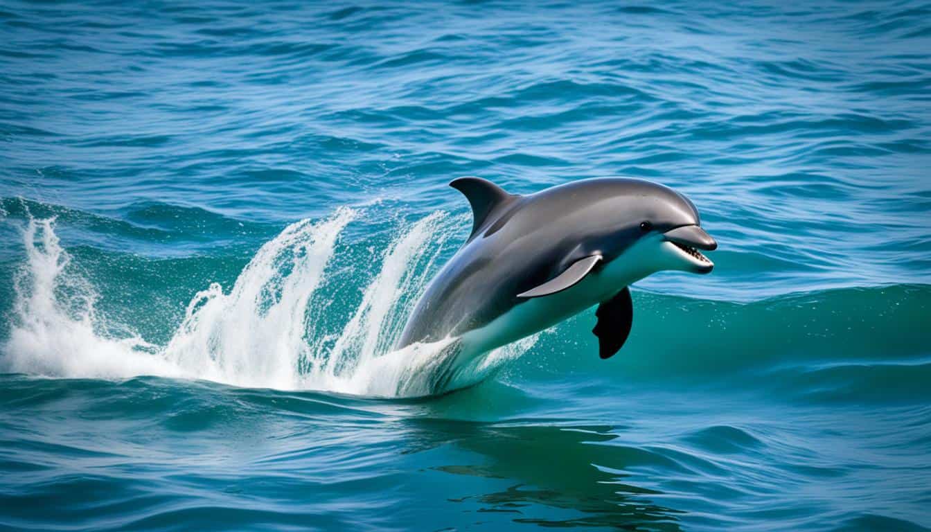 How do porpoises hunt for food?