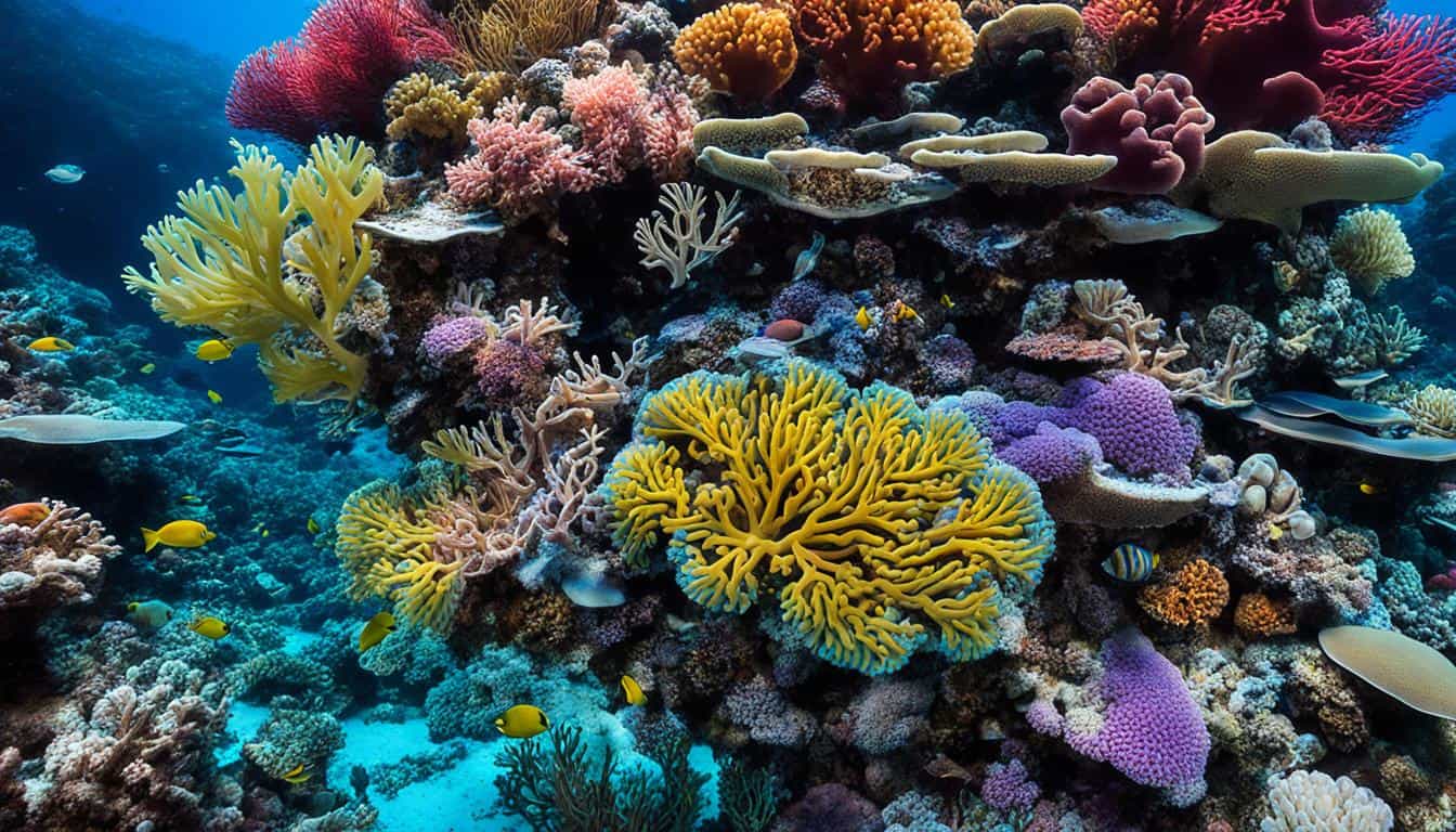 How do corals build reefs?